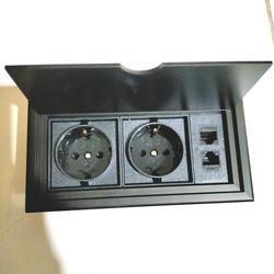 Jual Stop Kontak 2 Gang Lantai Meja Tanam Inbow Hitam - Kota Tangerang ...