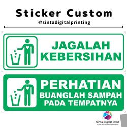Jual Cetak Stiker Logo Produk / Sticker Custom - Kab. Tangerang - Sinta ...