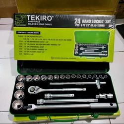 Jual KUNCI SOK TEKIRO 24 PCS SOK SET 8 - 32 MM BOX PLASTIK - 6PT - Jakarta Barat - karya pratama ...