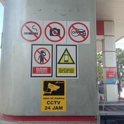 Jual Stiker rambu spbu ukuran A3 - Kab. Bekasi - Detri mandiri | Tokopedia