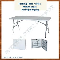 Jual Meja Makan/Hotel/Lipat/Serbaguna Folding Table Persegi Panjang ...