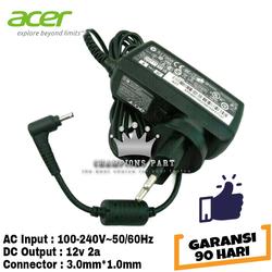 Jual Adaptor Charger Acer Original 12V - 2A for Laptop Acer One 14 ...