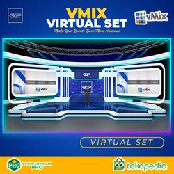 Jual vMix virtual studio set preset 51 RED - Preset - Kota Tangerang Selatan - Virtualset Id ...
