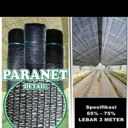 Jual PARANET 75% PER 1 METER SHADING NET JARING ATAP HITAM - Jakarta ...