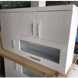 Jual lemari kitchen set 4 pintu lemari dapur atas 4 pintu kayu duco ...