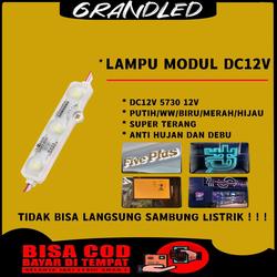 Jual SAMSUNG Lampu LED Modul 5730 SMD 12v DC 3 Mata 12 v volt Module Ori - COOL WHITE - Kota ...