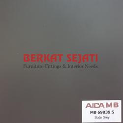 Jual AICA HPL AICA MB 69023 S - PRASASTI DARK GREY ABU - SOLID - Kab ...