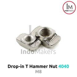 Jual T Hammer Nut Drop in Aluminium Profile 4040 series 40 - M5 ...