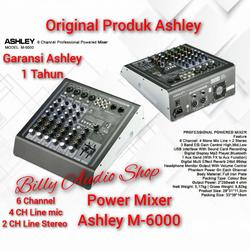 Jual POWER MIXER ASHLEY M6000 M 6000 ORIGINAL - Jakarta Barat - dunia_musik | Tokopedia