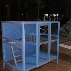 Jual KANDANG KAYU/BESI AVIARY TAMAN HEWAN KELINCI KUCING BURUNG AYAM ...