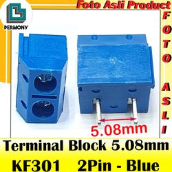 Jual Terminal Blok PCB Block KF-301 3P 3pin Screw Pitch 5mm 3 pin KF301 ...
