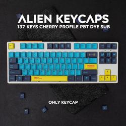 Jual GMK Redacted Cherry Profile PBT Dye-Sub Clone Keycaps 139 Keys ...