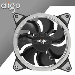 Promo AIGO DARKFLASH DR11 White LED Fan Case Ring Putih 12CM Kipas ...