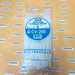 Jual KSS NYLON CABLE TIES CV-300/30CM X 7,6MM - Putih - Jakarta Pusat - Giant electric | Tokopedia