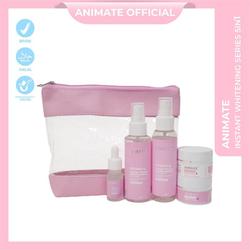 Promo Animate Instant Whitening Series 5in1 Paket Skincare Wajah ...