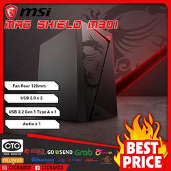 Promo PC Case MSI MAG SHIELD M301 MATX Casing Komputer Micro ATX Mini ...