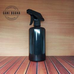 Jual botol semprot 500ml bening slim / botol spray 500ml / botol kispray - hitam new - Kota ...