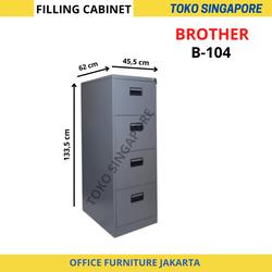 Jual Filing Cabinet 4 Laci/Filling Cabinet Brother B 104 - Jakarta ...