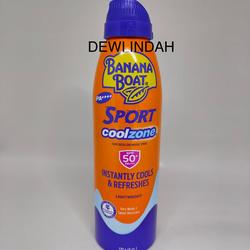 Promo Banana Boat Ultramist Sport Coolzone Sunscreen Spray SPF 50+ 170 gr - - Banana Boat ...