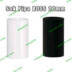 Jual BOSS SOK PIPA PVC LISTRIK - 20MM - Putih - Jakarta Pusat ...