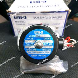 Jual SOLENOID VALVE 2 WAY UNI-D UWS 50 DRAT 2" AC220V/DC24V NC - DC24V - Jakarta Barat ...
