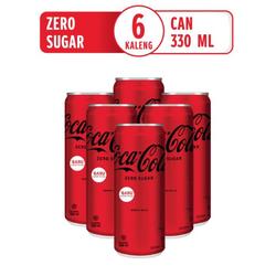Jual Coca Cola Zero Can 330ml 1 Karton isi 24 Pcs - cola zero 250ML ...