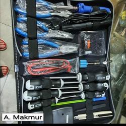 Jual SANFIX Q-18 electrical tool kit toolkit set LISTRIK Q18 ASLI ...