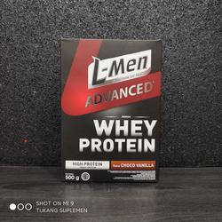 Promo L-Men Hi Protein Whey Advanced Choco Vanilla 500gr - - NutriMart ...