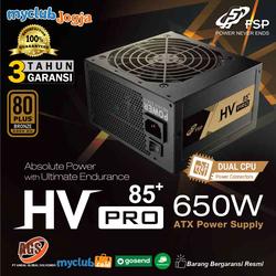 Promo FSP HV PRO 85+ PSU 650 Watt | 80+ Bronze Non Modular Cicil 0% 3x - Jakarta Pusat - dunia ...