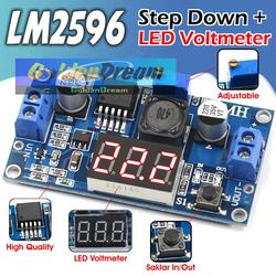 Jual LM2596 with VOLTMETER Display Adjustable Volt DC Step Down Buck Module - Jakarta Timur ...