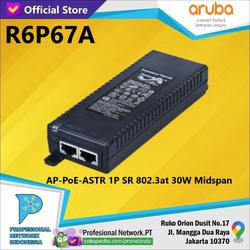 Jual AP-POE-ATSR 1-Port Smart Rate 802.3at 30W Midspan Injector [R6P67A ...