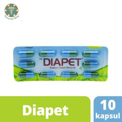 Jual Diapet 10 Kapsul - Pereda Mencret Diare - Jakarta Pusat - Apotek Mandjur | Tokopedia
