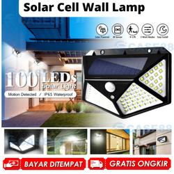 Promo Lampu Sorot Taman Sensor Gerak Lampu Solar Tenaga Surya 100 LED COB - Jakarta Barat ...