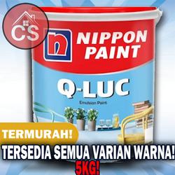 Jual CAT QLUC 4.5 KG by NIPPON PAINT tembok interior - 1503 BlueWhite ...