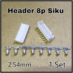 Jual (1 Set) Konektor Header 7 Pin 2.54mm JST XH 7p Male Female Inner ...