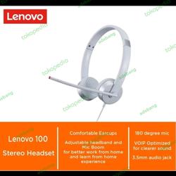 Jual Lenovo 100 Stereo Analog Headset - Jakarta Pusat - Lenovo Official | Tokopedia
