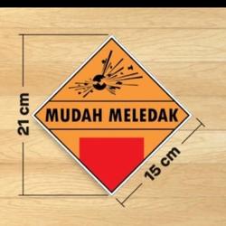 Jual STIKER SIGN 15×15cm BERACUN SIMBOL LIMBAH B3 - Jakarta Utara ...