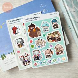 Jual [TATCHI.ID] Genshin Impact Fan Made Stickers - Mascots - Mascots 1 ...