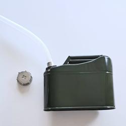 Jual jerigen 10l jerry can 10 liter besi tempat genset bbm bensin solar ...