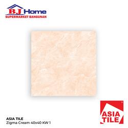 Jual Keramik Lantai Asia Tile Zigma Cream 40x40-Glossy - Kota Medan ...