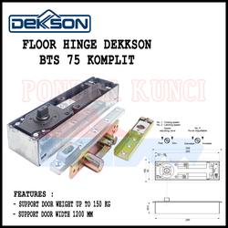 Jual Floor Hinge Dekkson BTS 75 Komplit Engsel Tanam Floor Spring ...