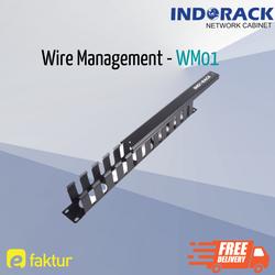 Jual Indorack Accesories Wire Management 1U Jalur Kabel Rak Server 19 ...