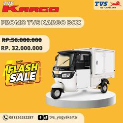 Promo SEPEDA MOTOR RODA TIGA TVS KING CARGO - DIY - OPEN TRAY Cicil 0% ...