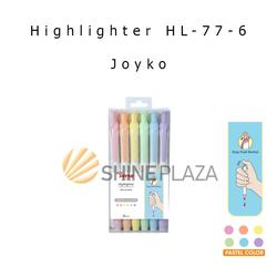 Jual Highlighter Set Joyko HL-72PTL-6 - Penanda Berwarna Joyko Pastel ...