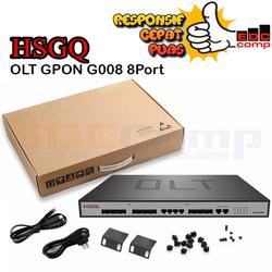Jual HSGQ-G008 OLT GPON 8 PON,4x 1GE RJ45, 4x 10GE SFP+ Uplink ...