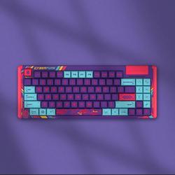 Promo DUSTSILVER CYBERPUNK PRO TKL Hot-swappable RGB Backlit Keyboard ...