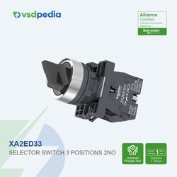 Promo Schneider Electric Selector Switch XA2 22mm 3 Posisi 2NO XA2ED33 ...