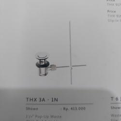 Promo TOTO THX3A-1N POP UP WASTE WITH ROD & HOLDER / AFUR & SPAREPART WAST - Jakarta Barat ...