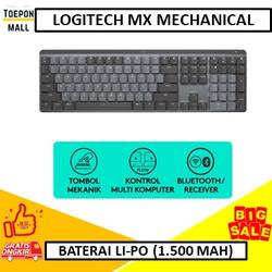 Promo Logitech MX Mechanical Mini Tactile Keyboard Wireless Bluetooth ...