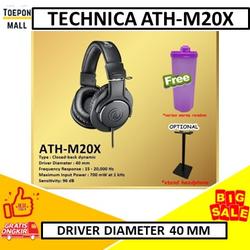 Promo Audio Technica ATH-M20x Professional Monitoring Headphones - BT White Cicil 0% 3x ...